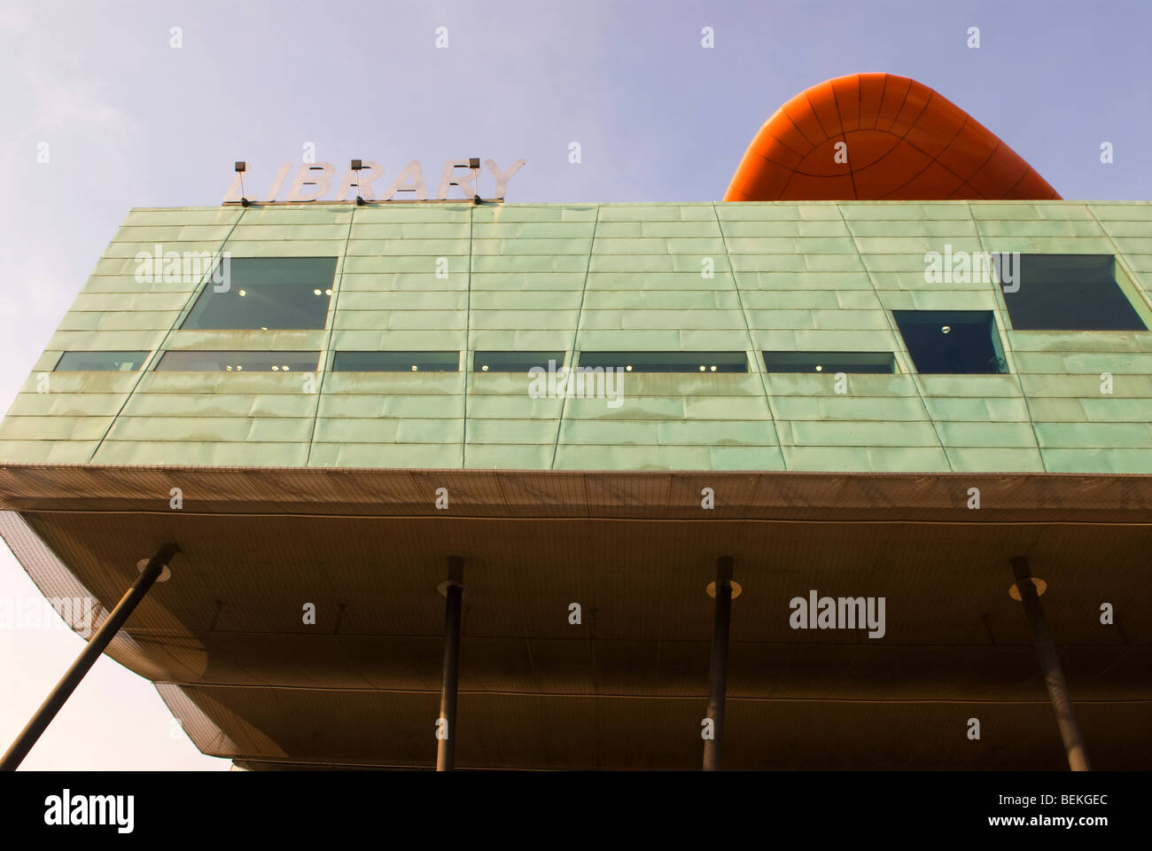 Exterior of Peckham Library, Peckham, Southwark, London UK Stock Photo ...