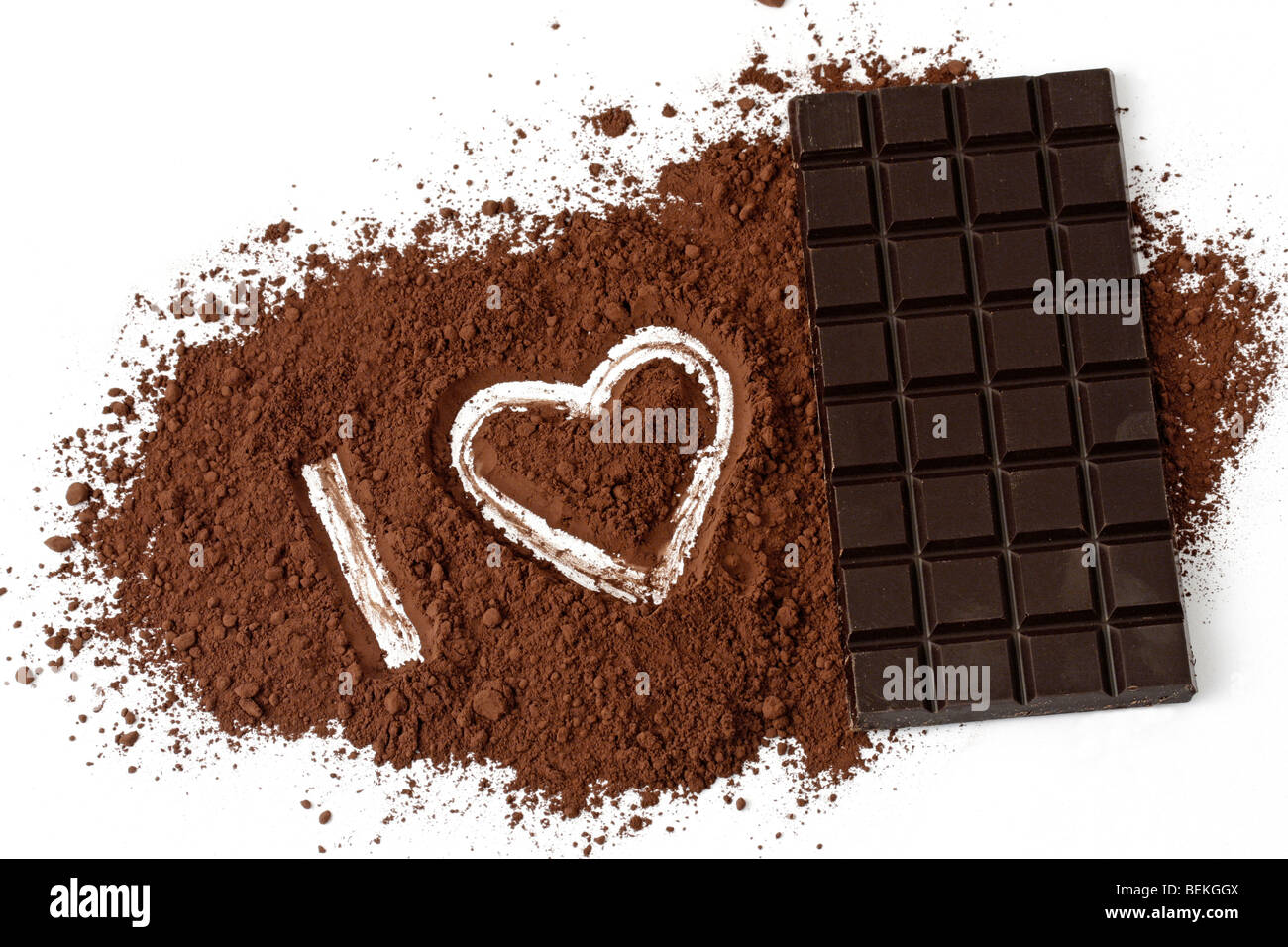 Chocolate still life Stock Photo - Alamy