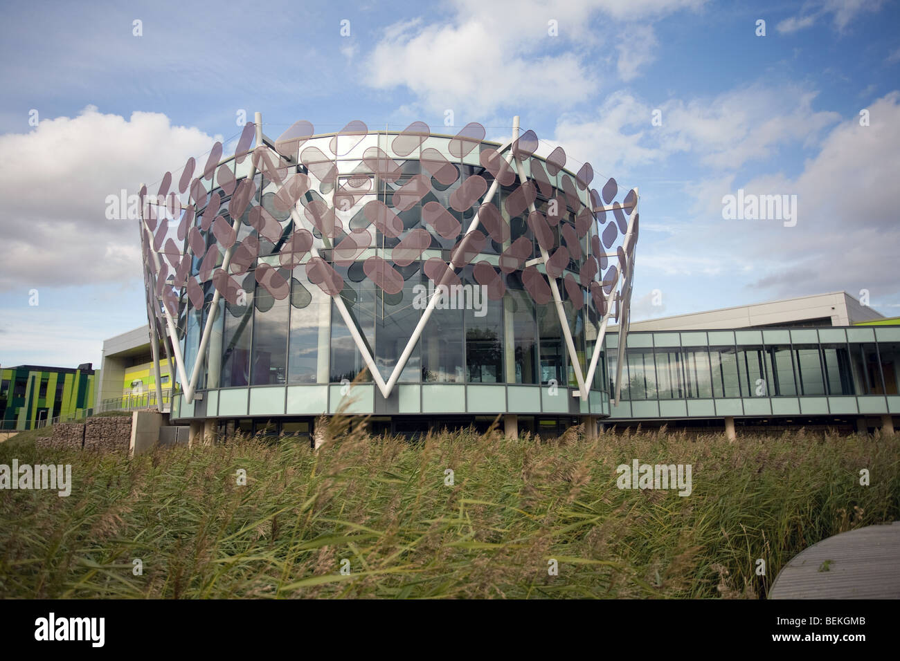 Building for automotive research and skills development Stock Photo - Alamy