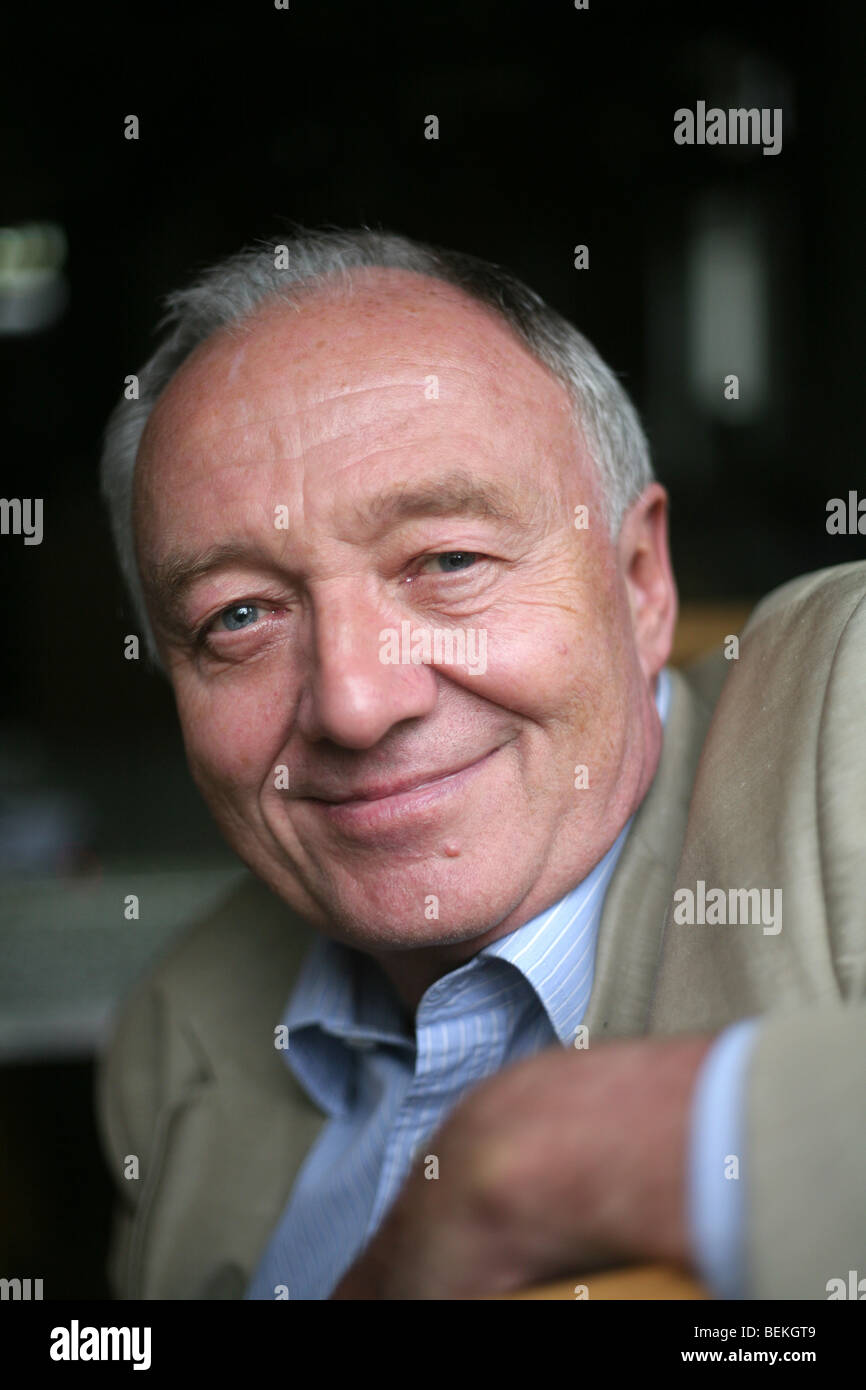 Former Mayor of London Ken Livingstone at home in north London , UK ...
