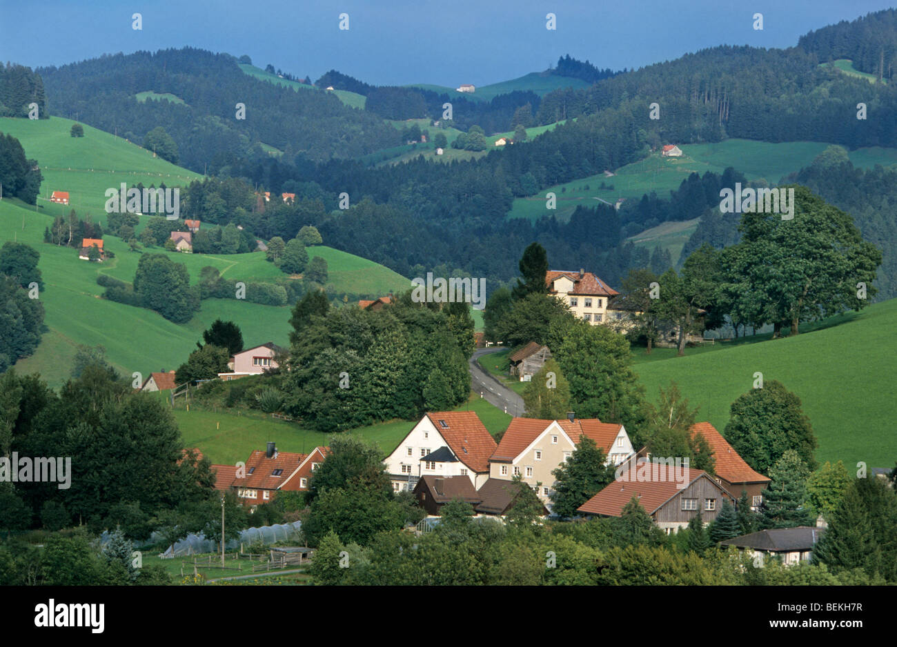 Village at Appenzell, Switzerland Stock Photo - Alamy
