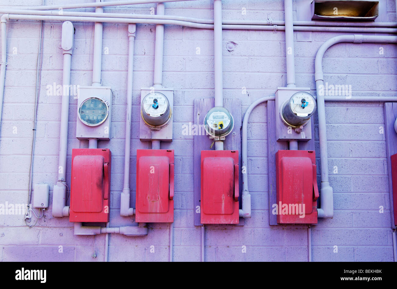 Electricity meters hi-res stock photography and images - Alamy
