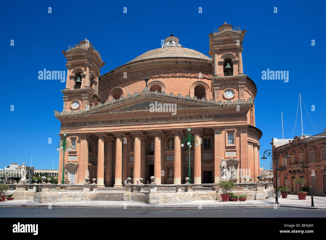 Mosta Dome, Mosta, Malta Stock Photo - Alamy
