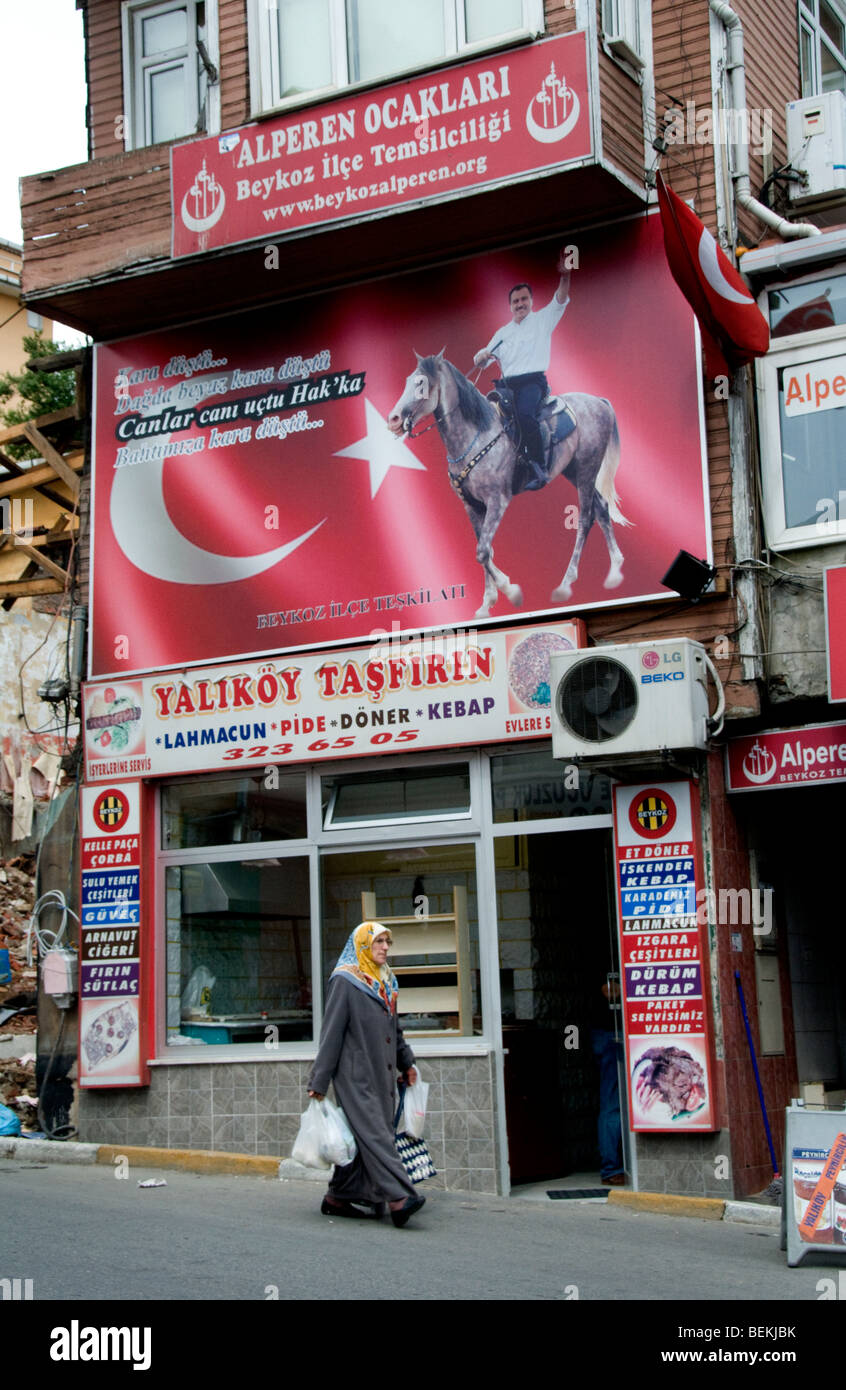 Beykoz Market Istanbul Turkey Asian Muslim Islam side of the Bosphorus ...