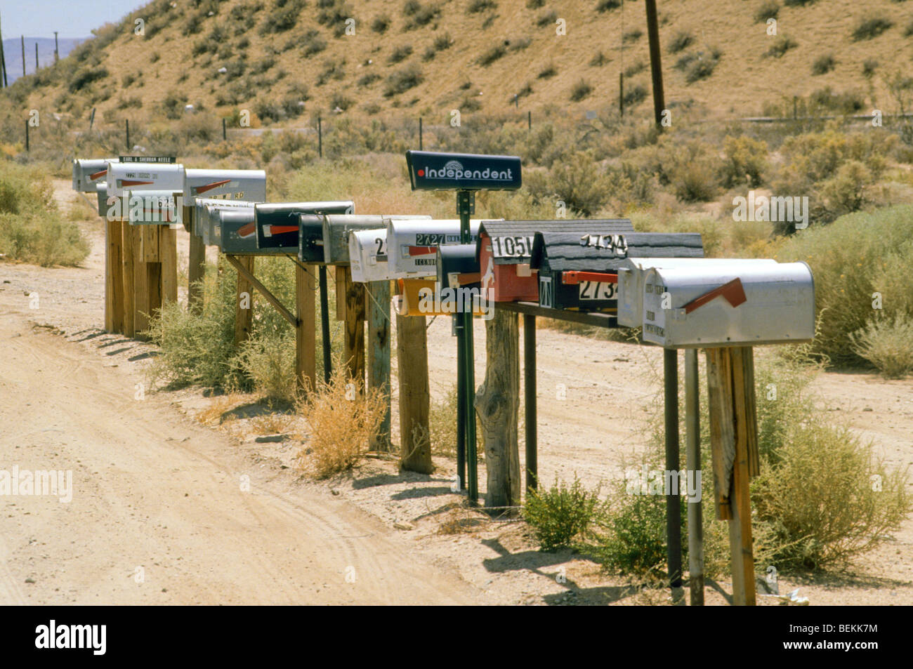 Rural mailbox mail box country farm remote paper newspaper deliver ...