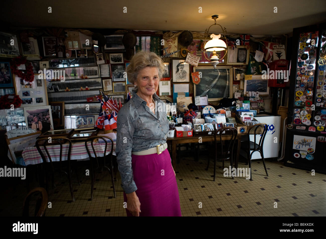 Cafe gondree benouville hi-res stock photography and images - Alamy