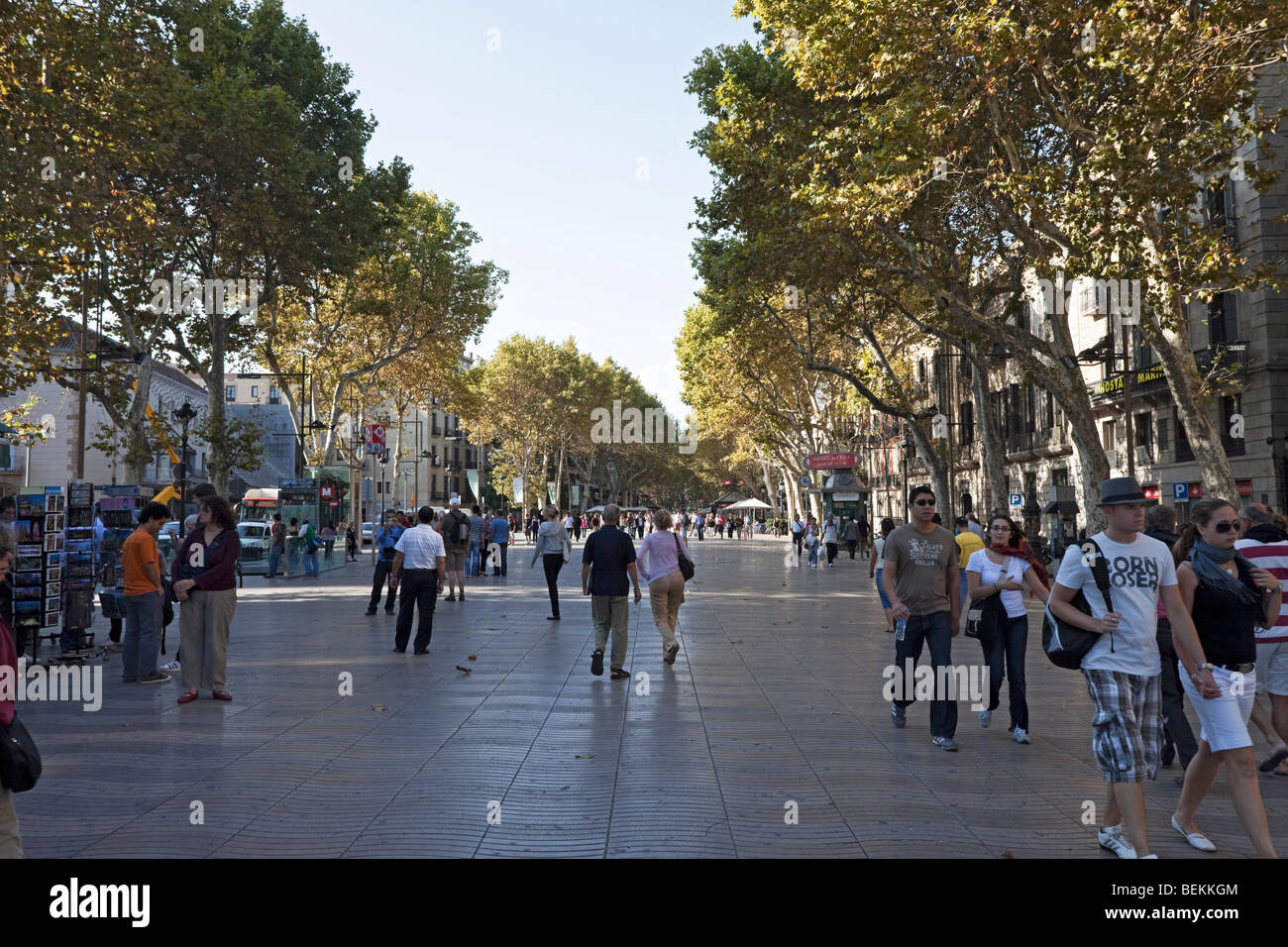 Old barcelona rambla hi-res stock photography and images - Alamy