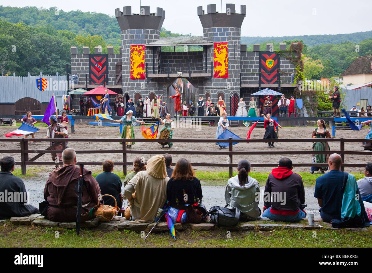 Renaissance Fair in Tuxedo, New York Stock Photo - Alamy