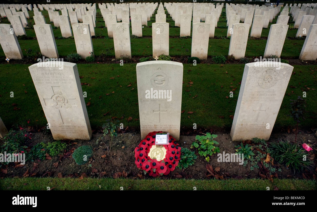 Bayeux Commonwealth War Graves Commission Cemetery,Bayeux,Normandy,France Stock Photo - Alamy