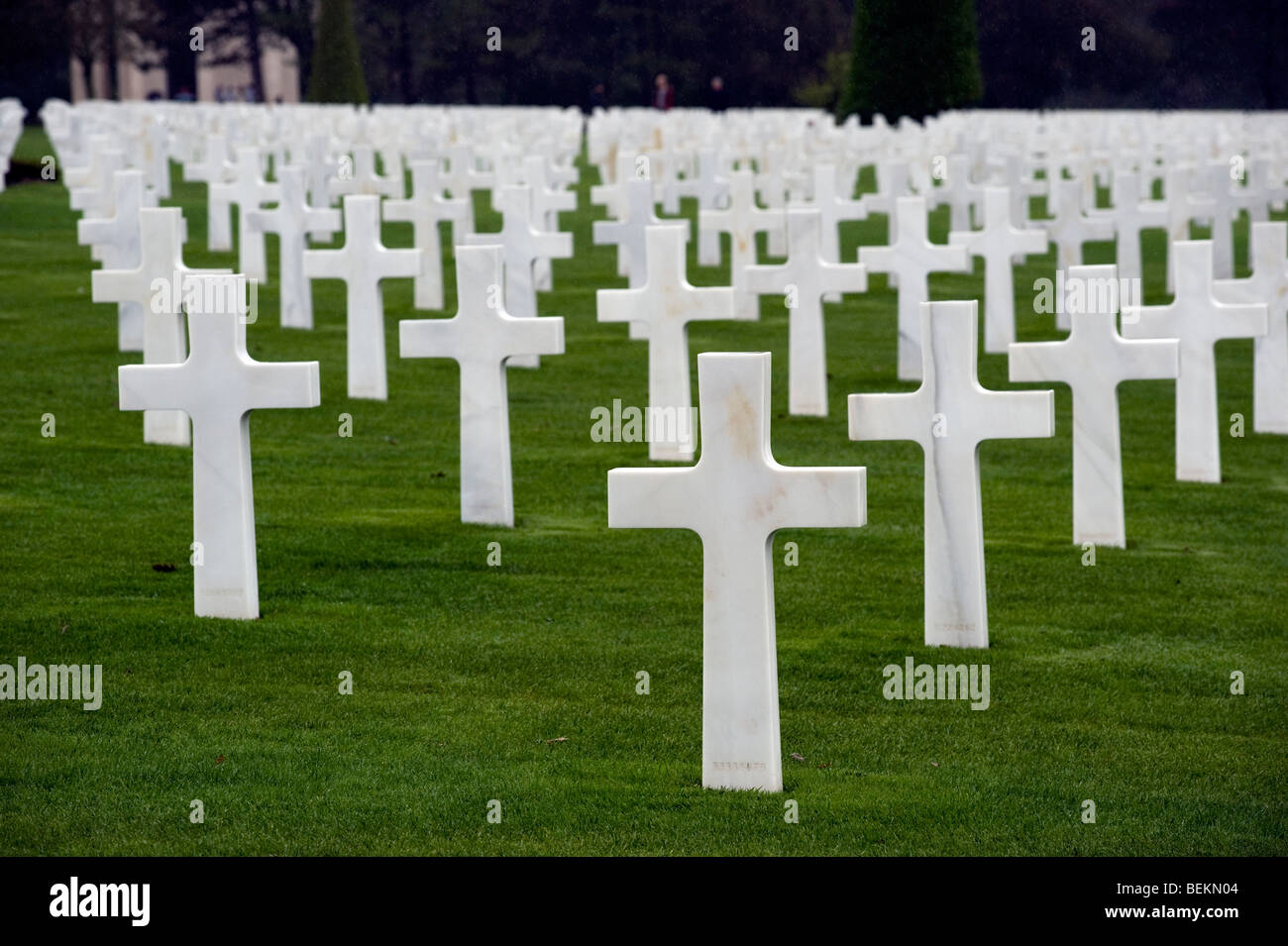 American ww2 cemetery hi-res stock photography and images - Alamy