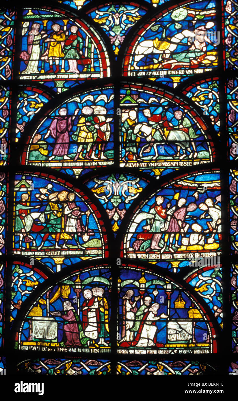 Glass Window Medieval High Resolution Stock Photography and Images - Alamy