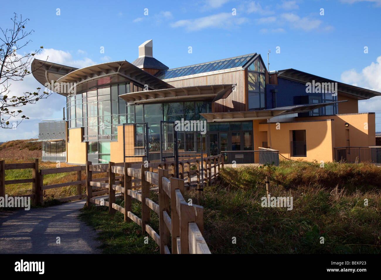 RSPB Saltholme, a state-of-the-art visitor centre with panoramic views ...