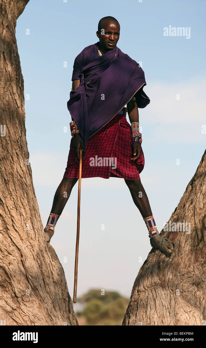 Masai mara game reserve tribe hi-res stock photography and images - Alamy