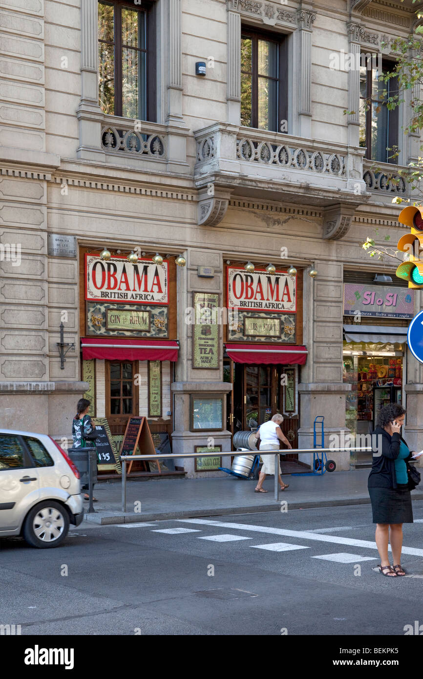 Barcelona obama british colonial bar hi-res stock photography and ...