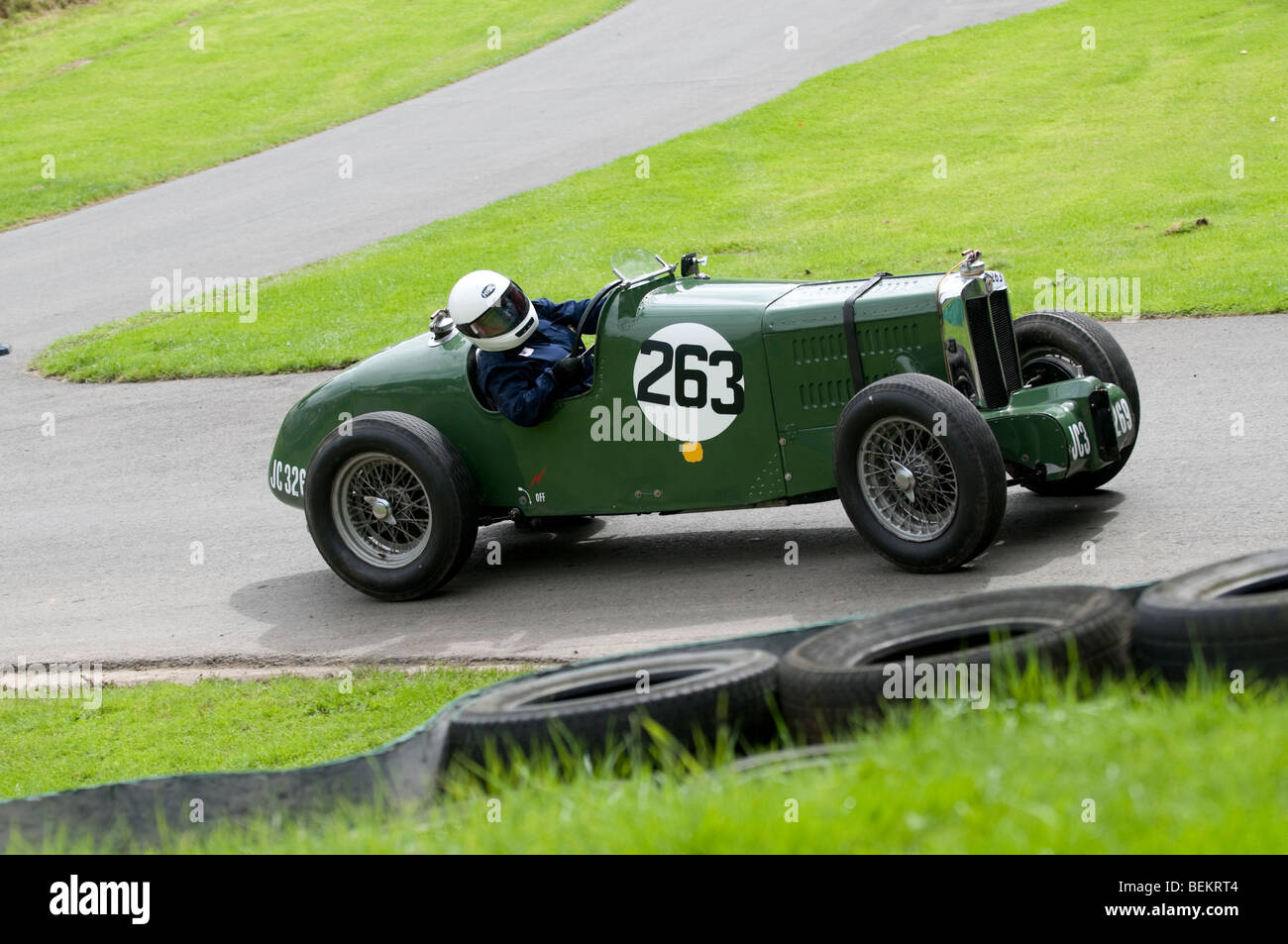 MG Q type Replica 1084cc 1936 Supercharged Special Stock Photo - Alamy