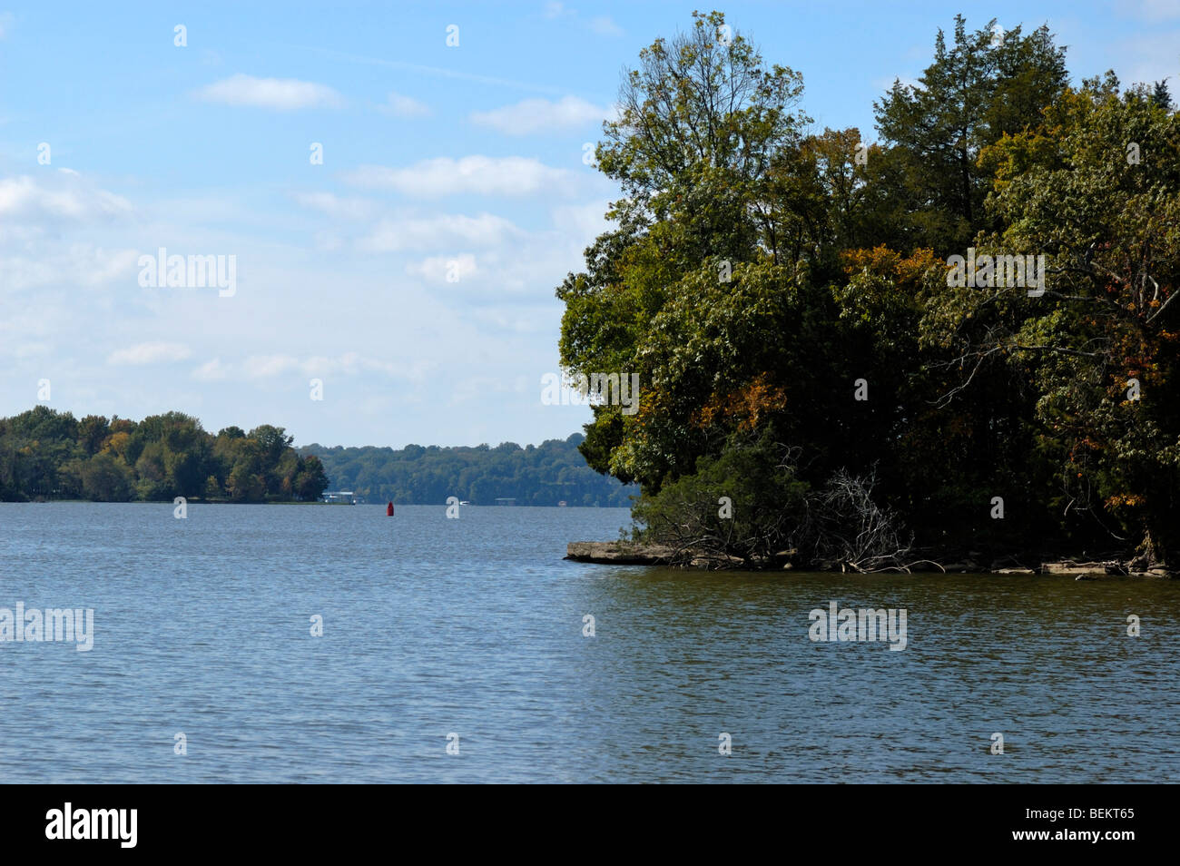 Old Hickory Lake near Nashville, Tennessee, USA Stock Photo - Alamy