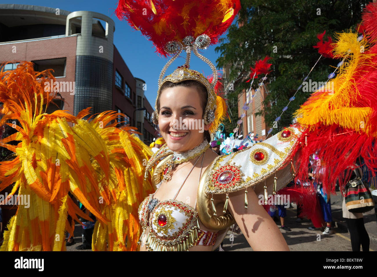 Hackney Carnival 2009 Parade in London Stock Photo - Alamy