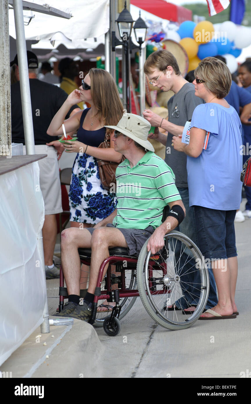 Wheelchair ice cream hi-res stock photography and images - Alamy