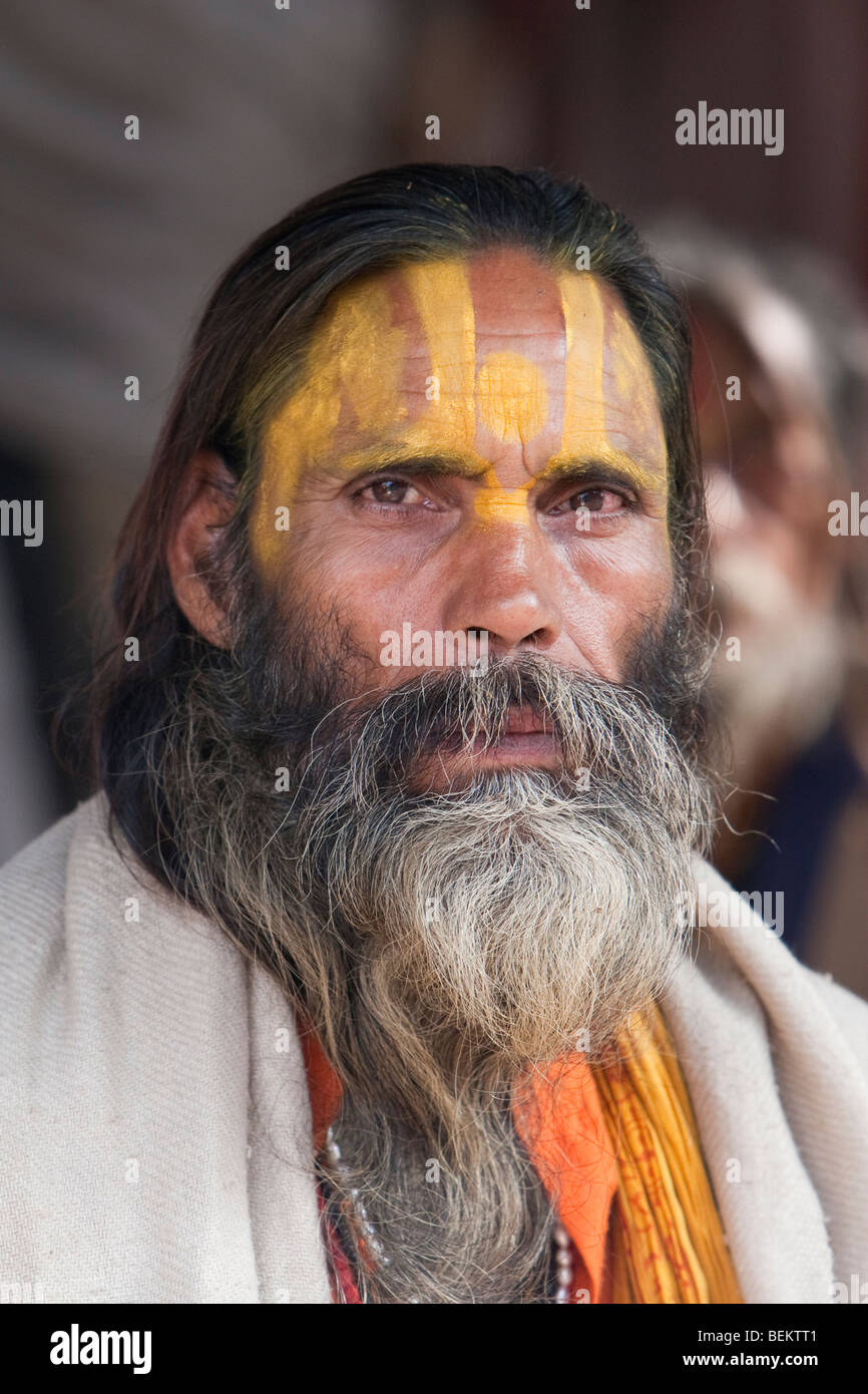 Pashupatinath, Nepal. Sadhu (Holy Man) at Nepal's Holiest Hindu Temple ...
