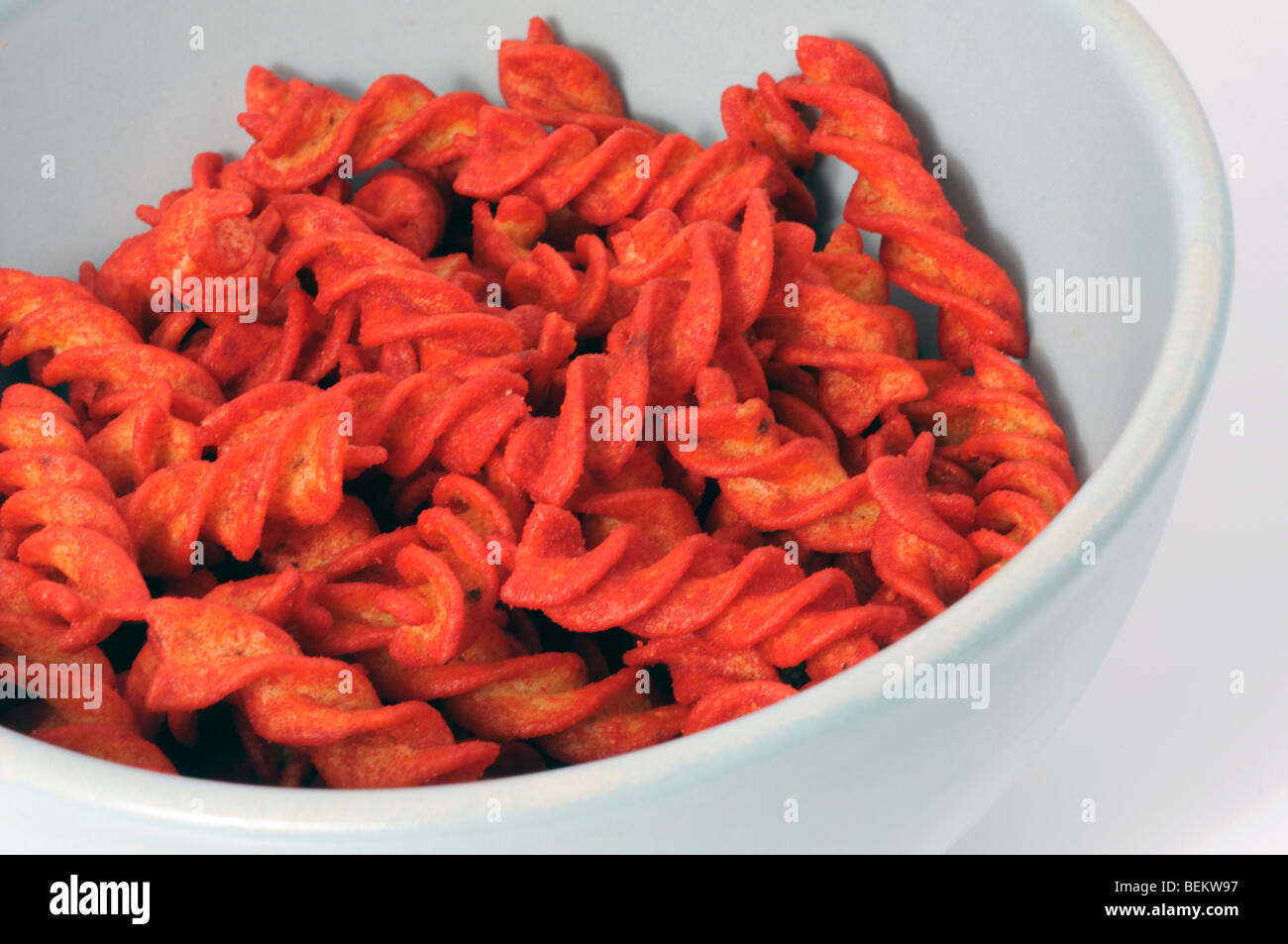 Twists - spicy snack Stock Photo - Alamy