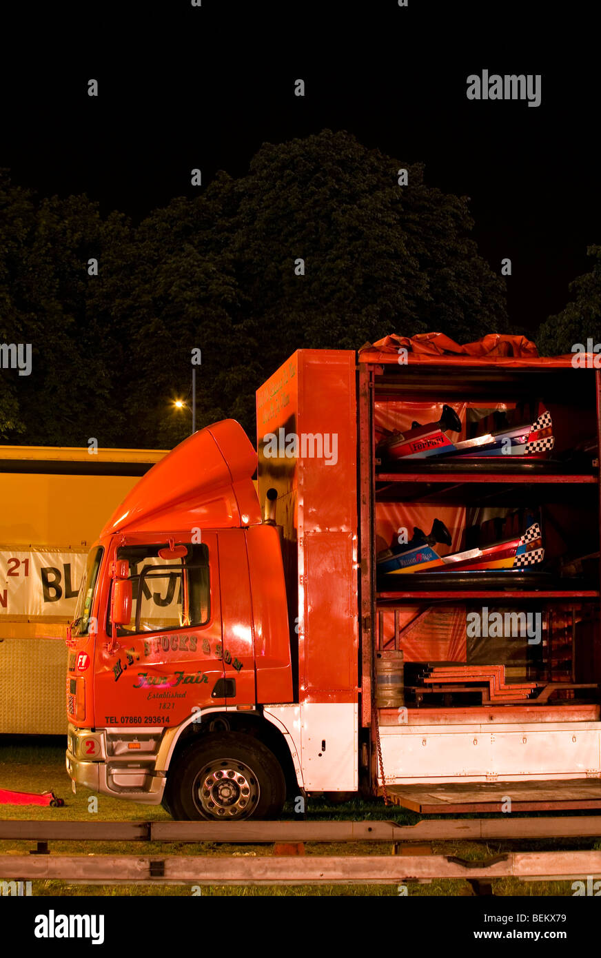 Fairground lorry hi-res stock photography and images - Alamy