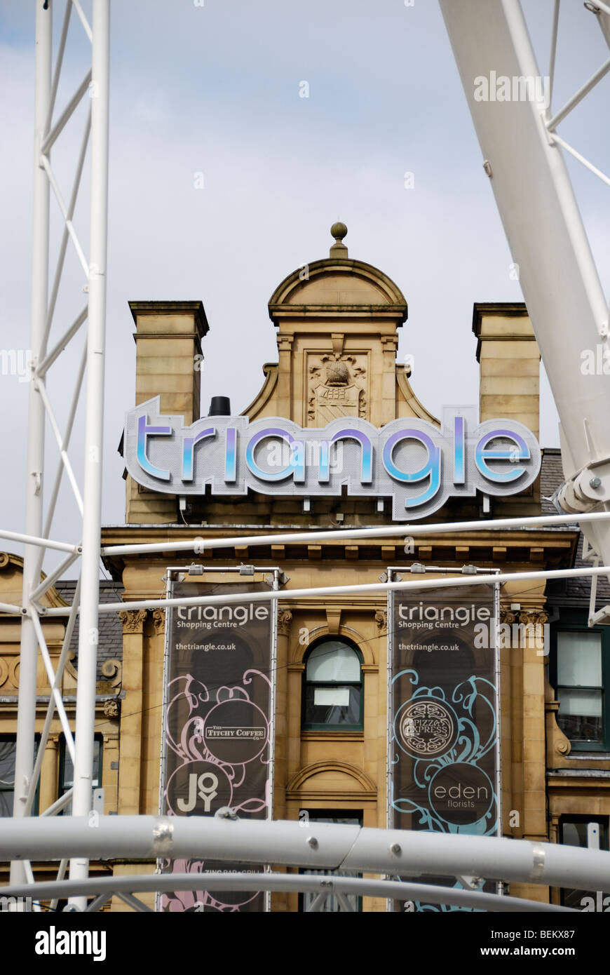 The Triangle shopping centre in Manchester, England, UK Stock Photo - Alamy