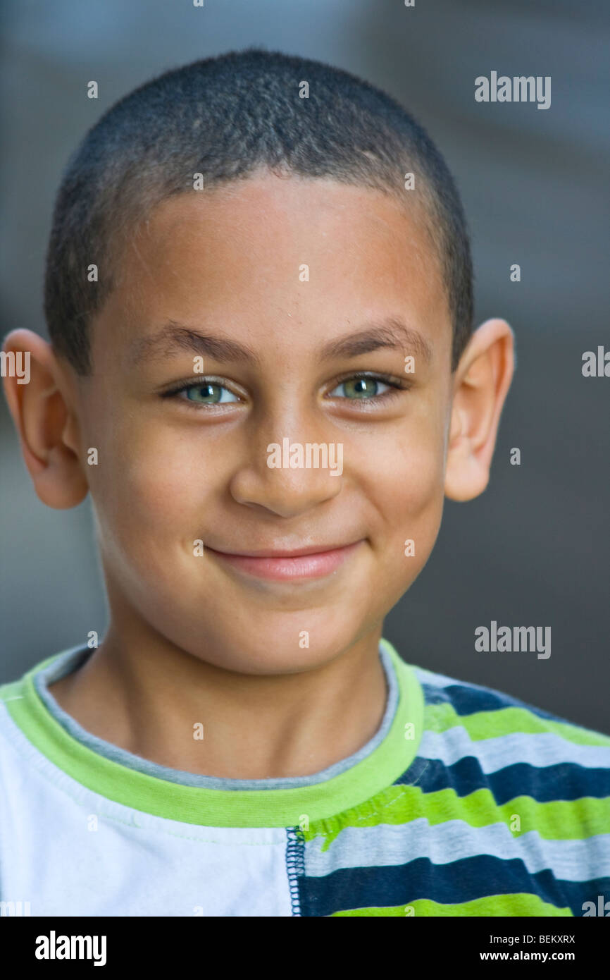 Egyptian Boy in Alexandria Egypt Stock Photo - Alamy