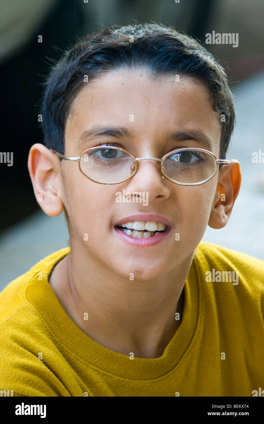 Egyptian Boy in Alexandria Egypt Stock Photo - Alamy