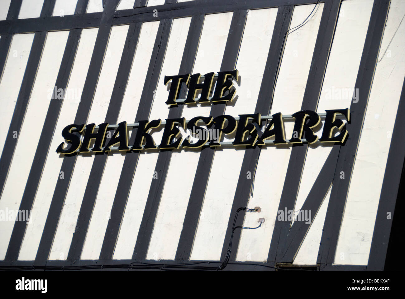 The Shakespeare pub in Manchester, England, UK Stock Photo - Alamy