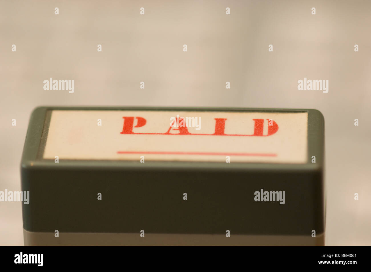 Payee stamp hi-res stock photography and images - Alamy