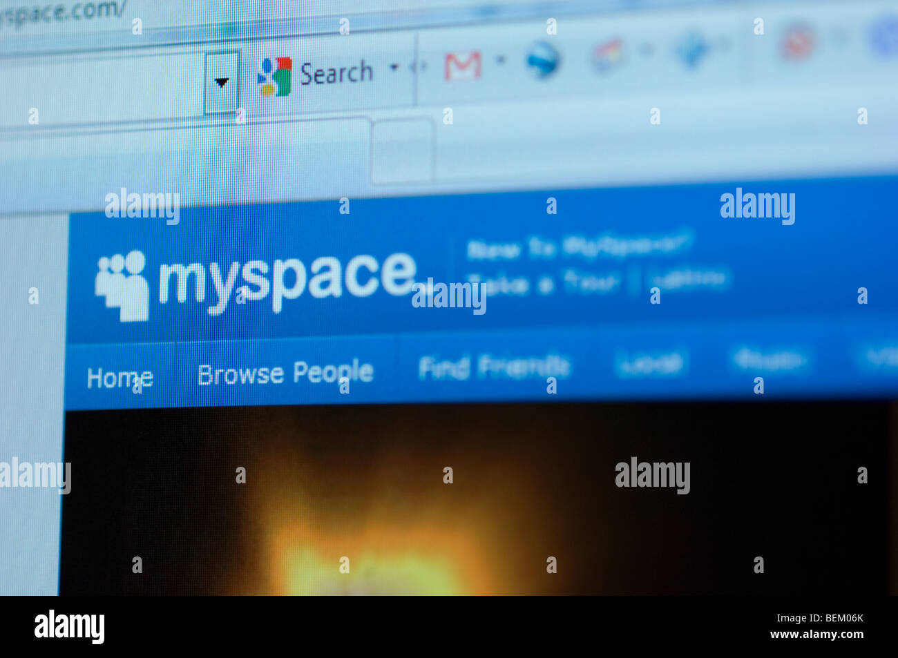 Myspace hi-res stock photography and images - Alamy
