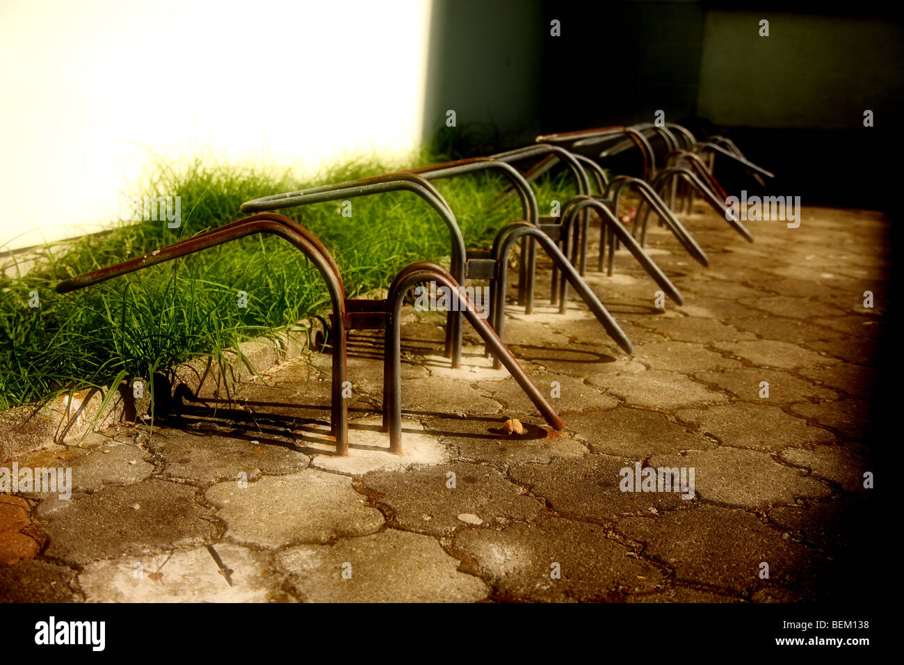 Pavement Bike Racks High Resolution Stock Photography and Images - Alamy