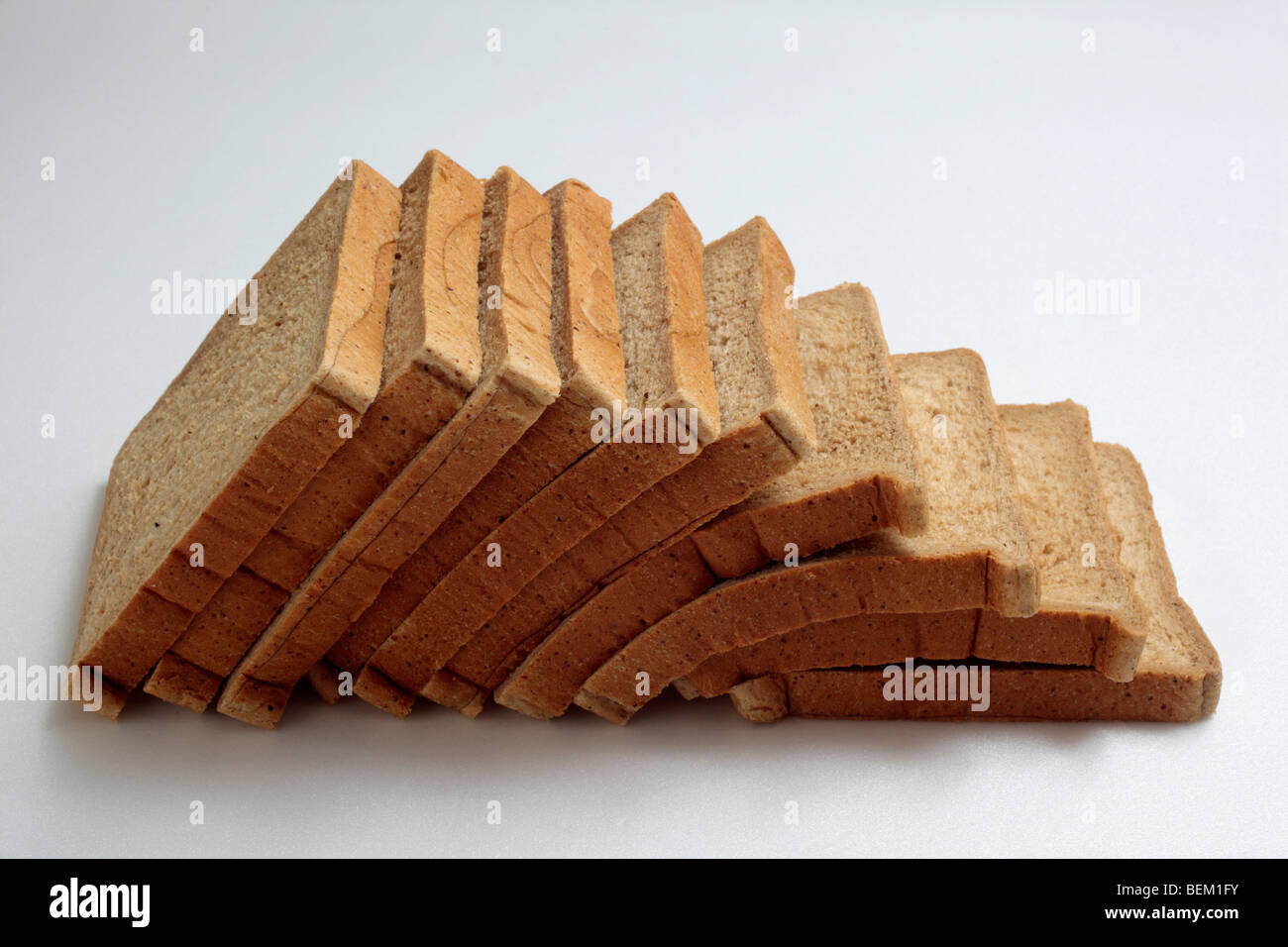 Close up of whole wheat toast Stock Photo - Alamy