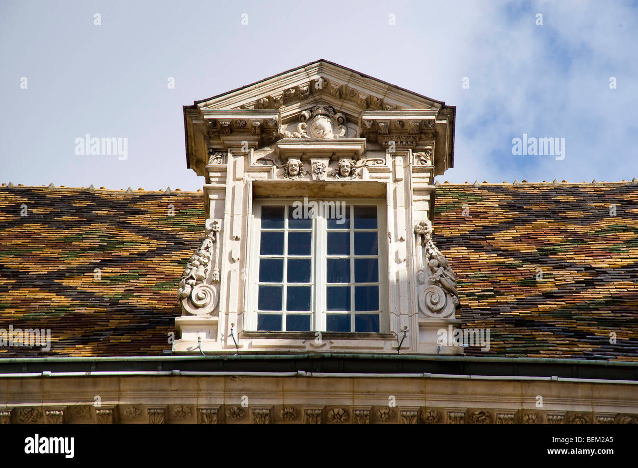 Multicolor glazed tile roof hi-res stock photography and images - Alamy