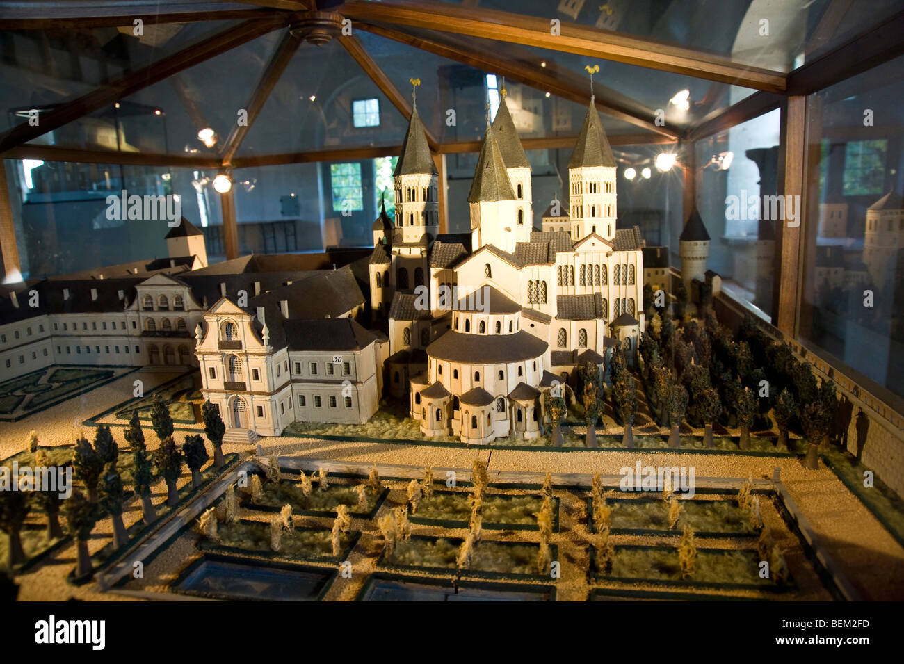 Cluny abbey model hi-res stock photography and images - Alamy
