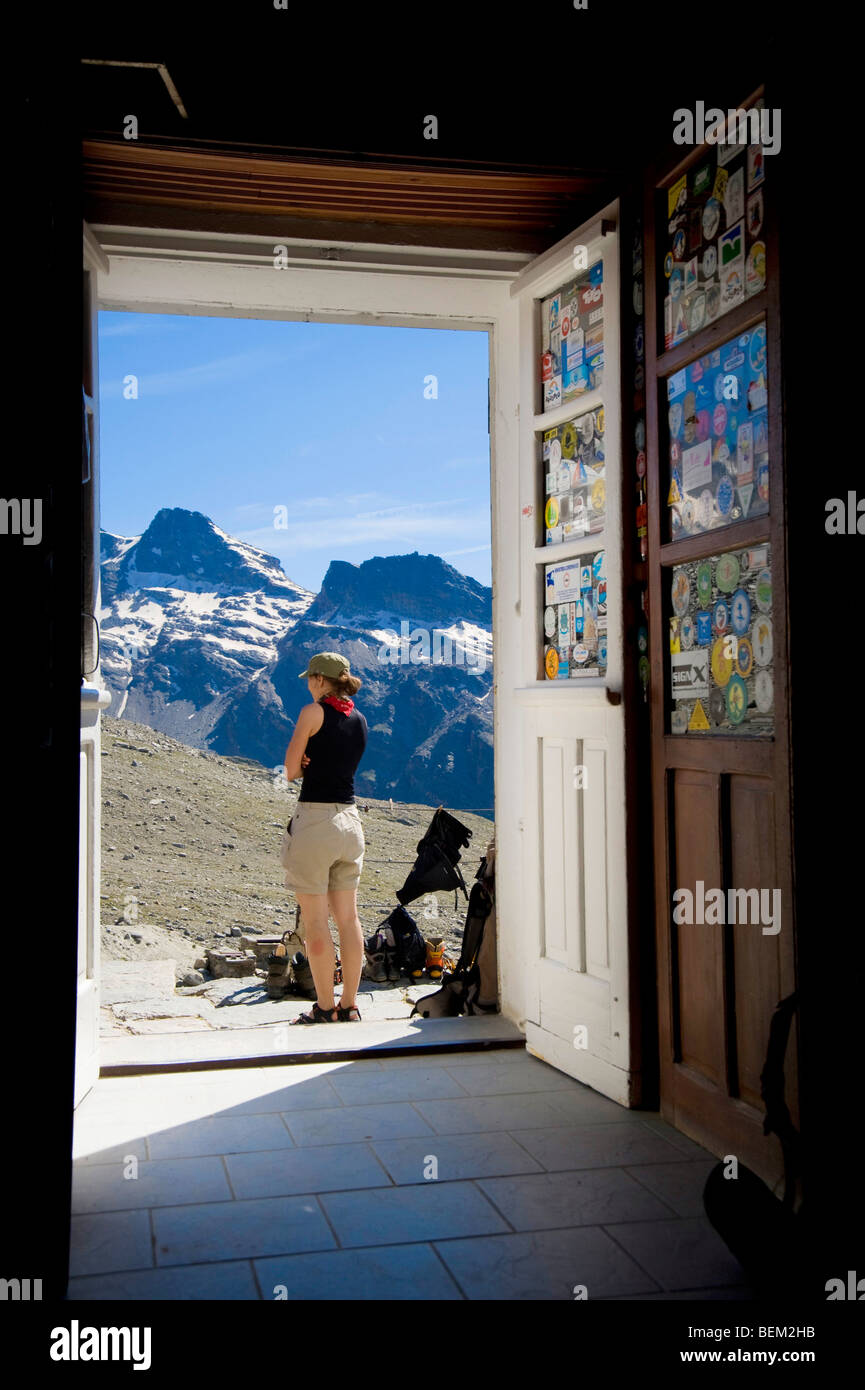 Vittorio Emanuele II hut, Valsavarenche, Gran Paradiso national park ...