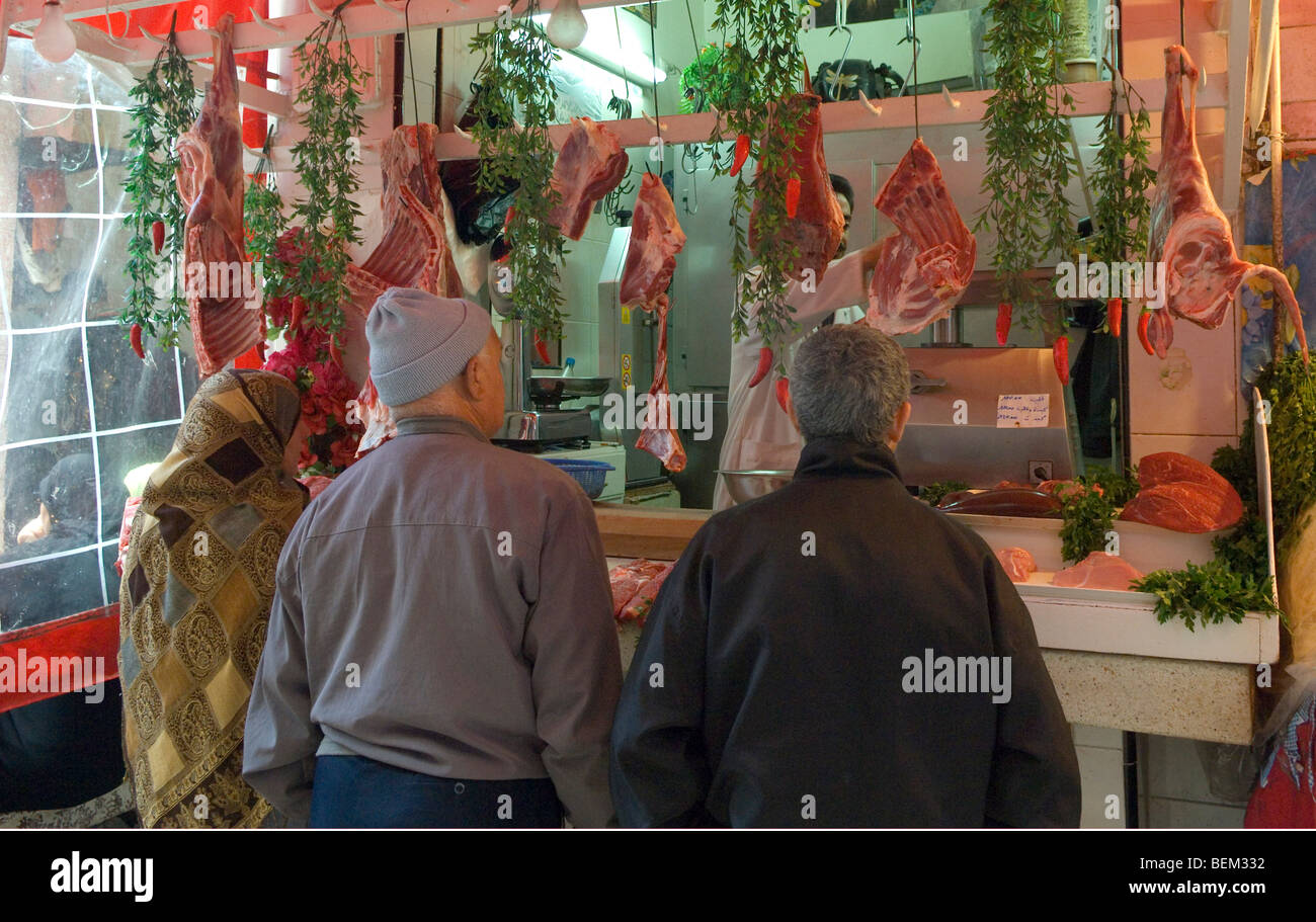 Butcher, Old Medina, Casablanca, Morocco, Africa Stock Photo - Alamy