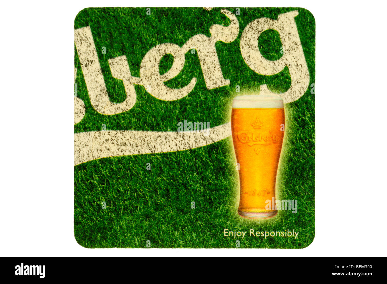 carlsberg enjoy responsibly Stock Photo - Alamy