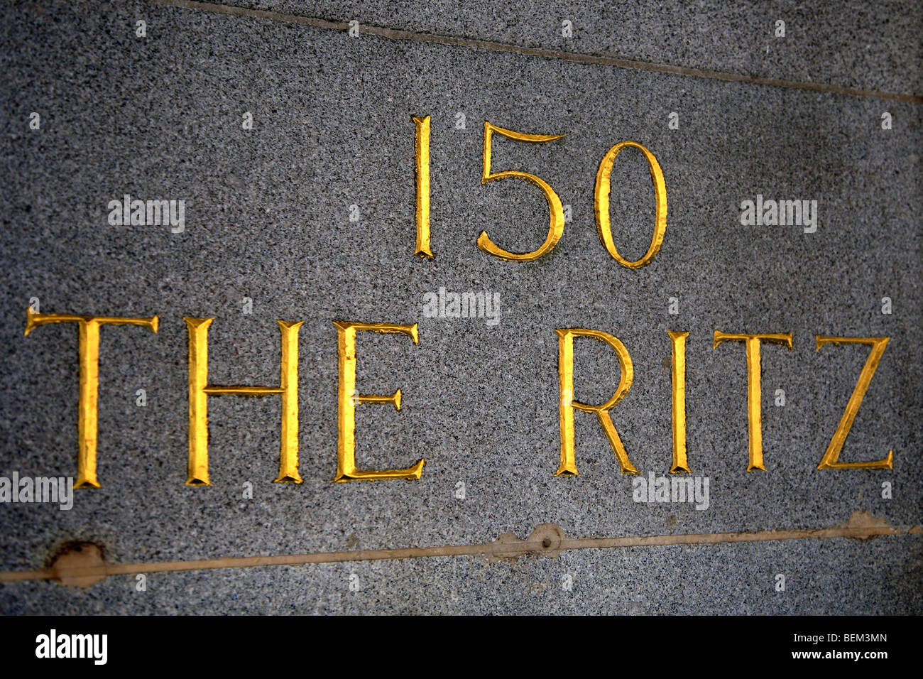 The Ritz Hotel Entrance on Piccadilly London Capital City England UK ...