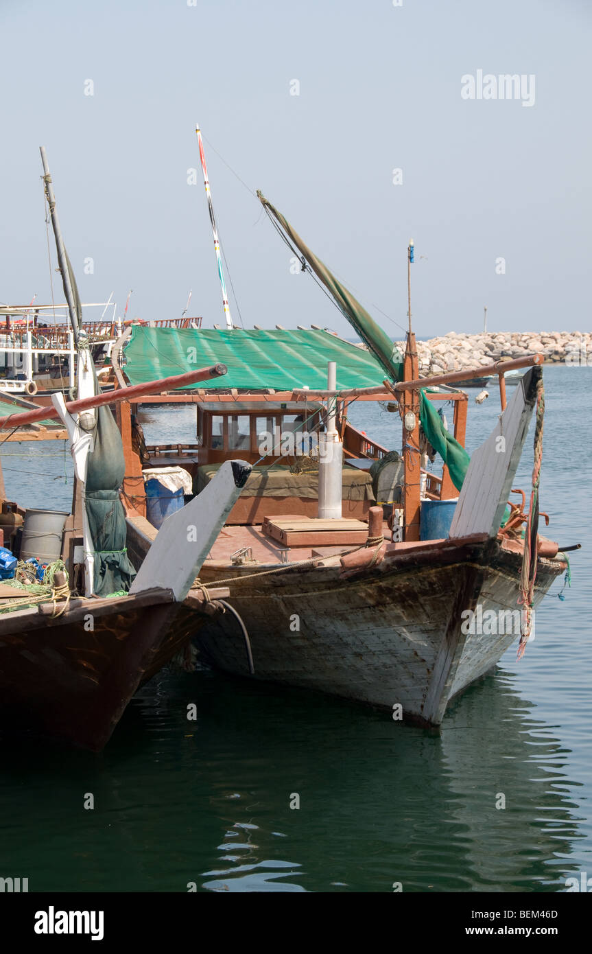 Dibba harbour, Oman Stock Photo - Alamy