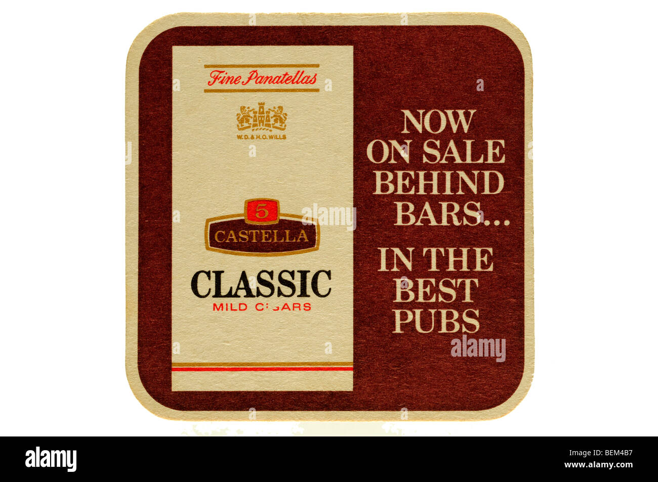fine panatellas castella classic mild cigars Stock Photo - Alamy