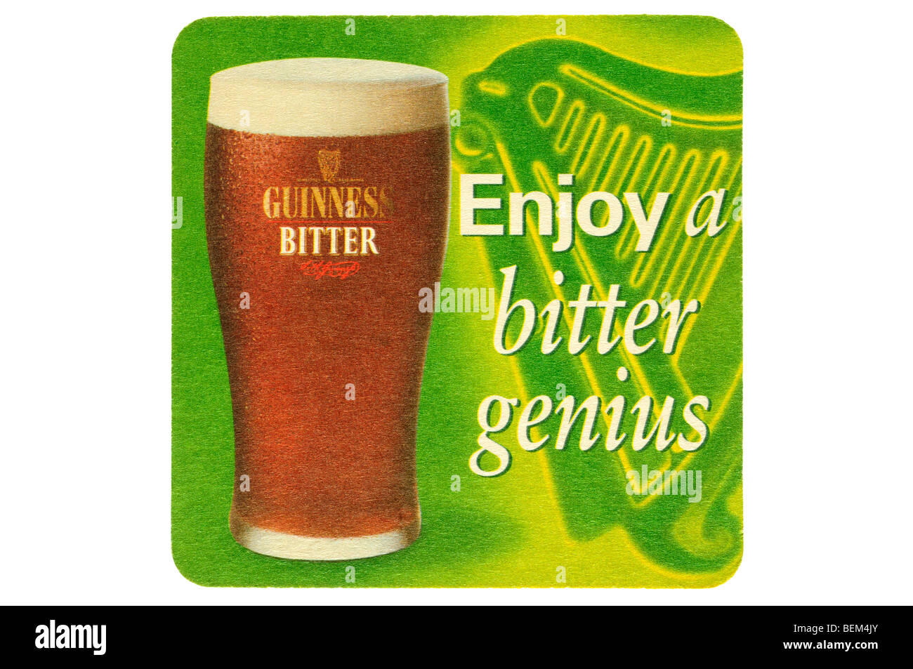 Guinness beer mat hi-res stock photography and images - Alamy