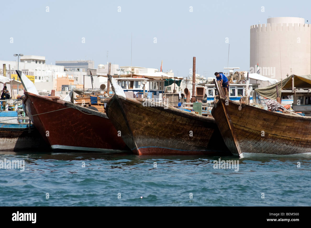 Traditional dhow uae hi-res stock photography and images - Alamy