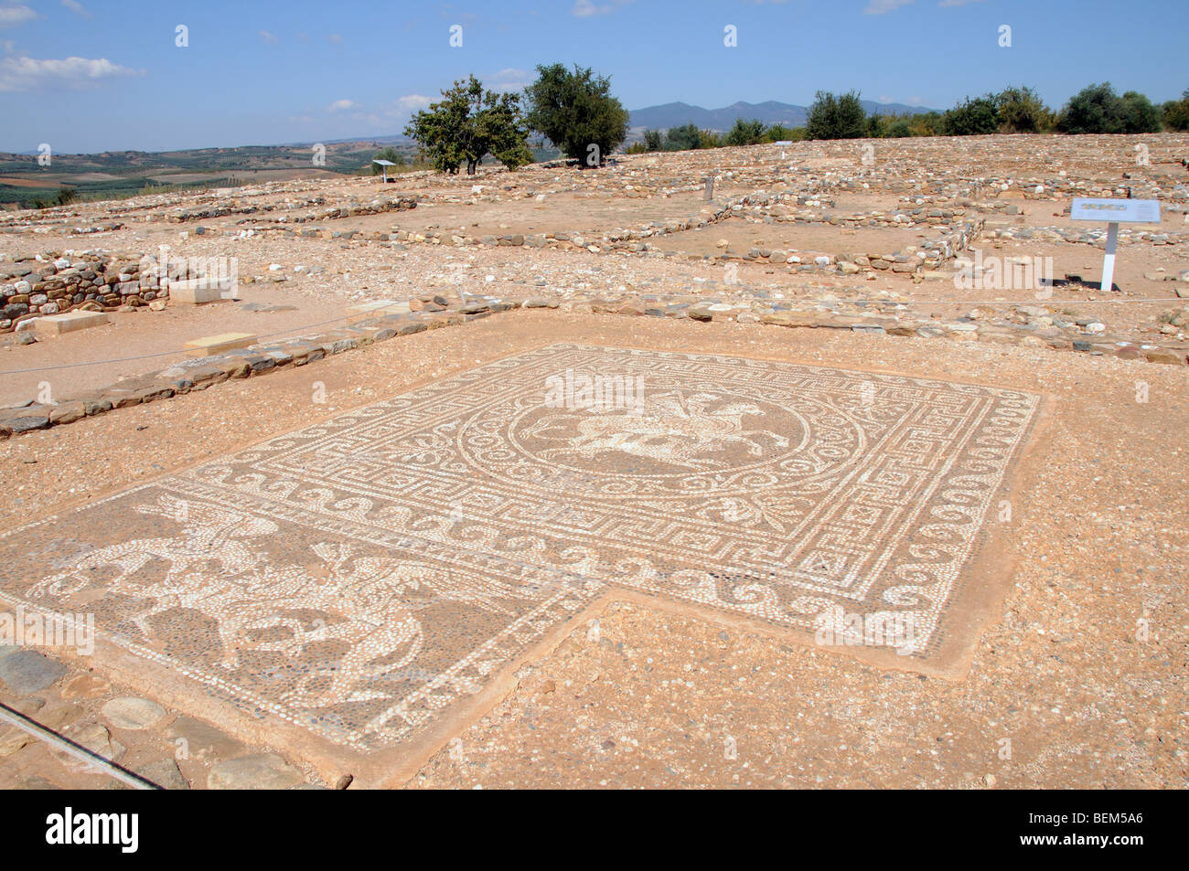 Olynthos ancient Greek city archaeological remains northern Greece ...