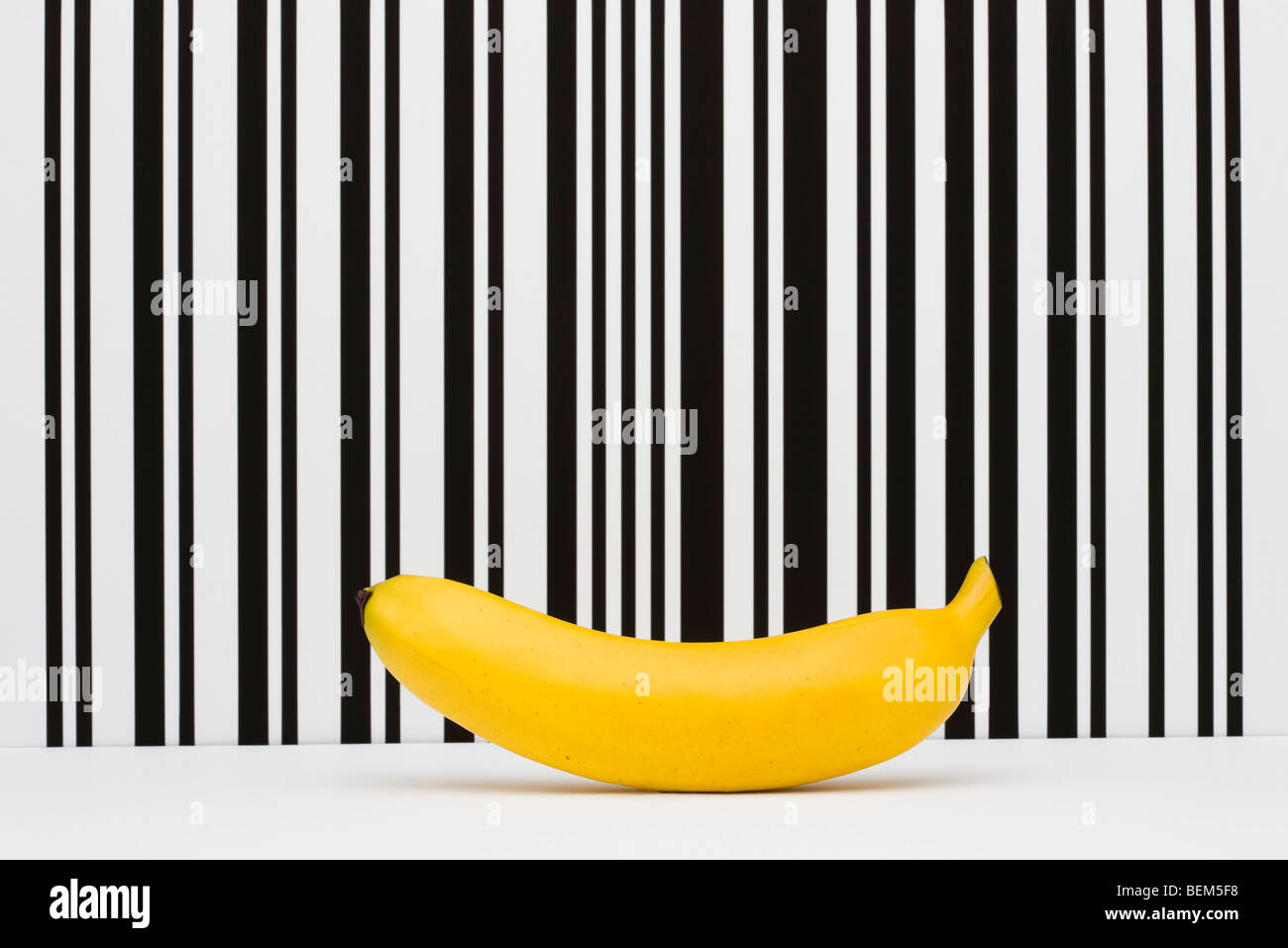 Barcode food banana hi-res stock photography and images - Alamy