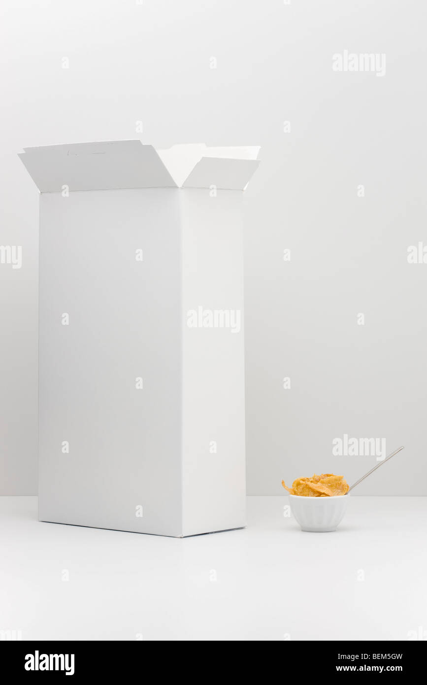 Cereal box blank hi-res stock photography and images - Alamy