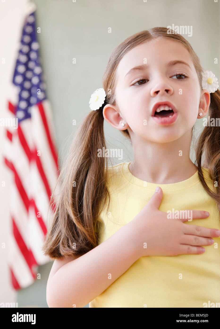 Pledge of allegiance school hi-res stock photography and images - Alamy