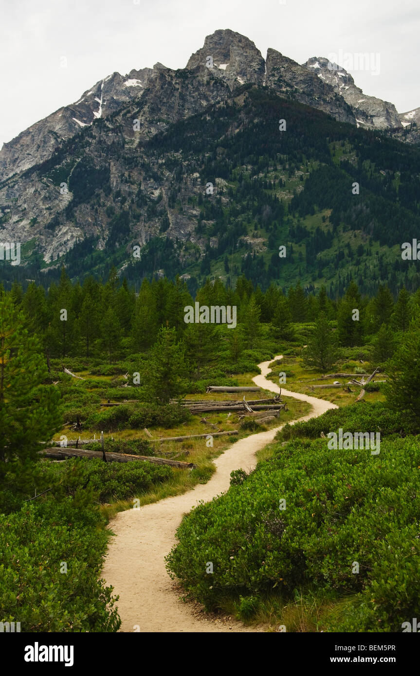 Path to mountain Stock Photo - Alamy