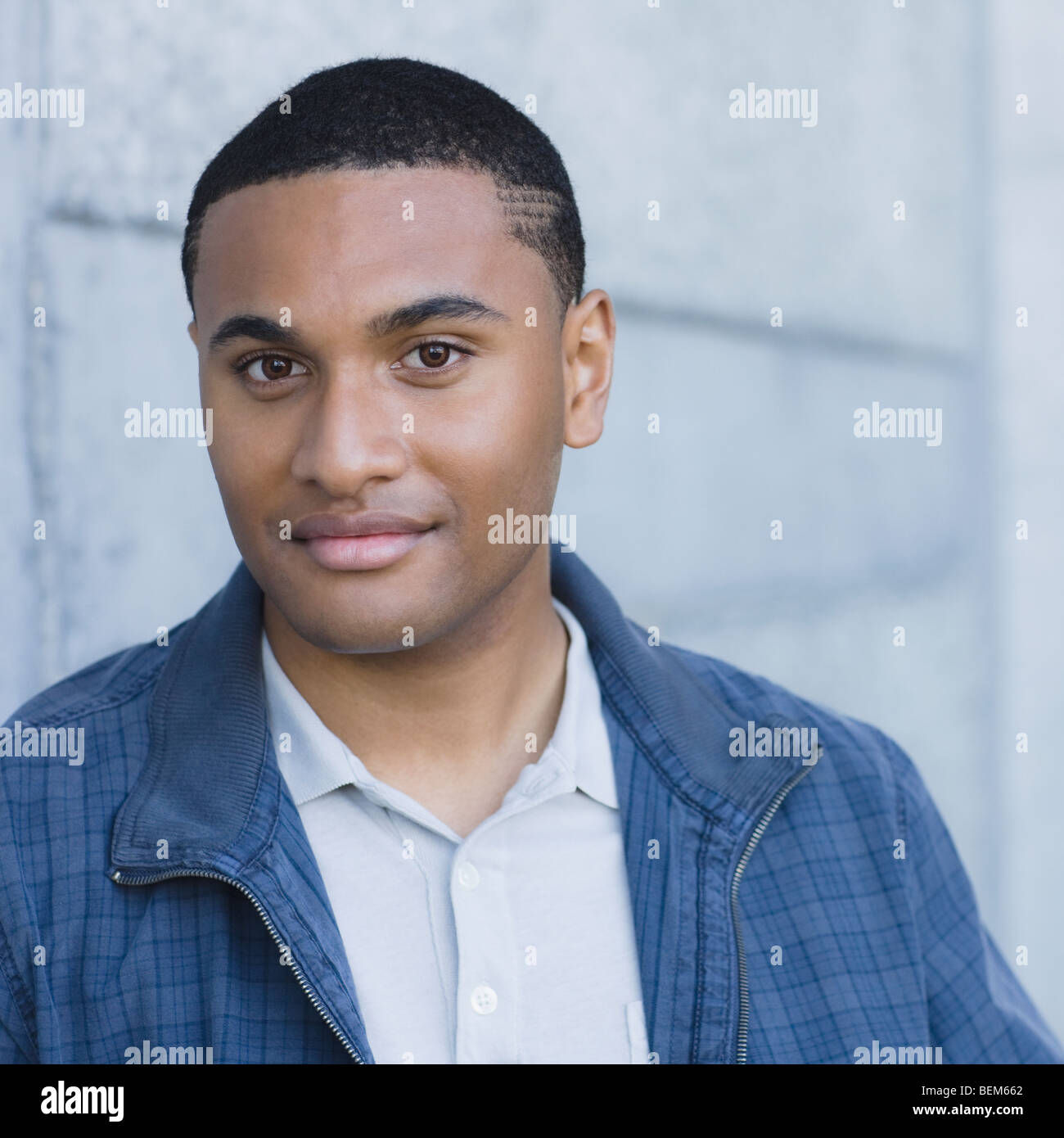 Portrait of a young man Stock Photo - Alamy
