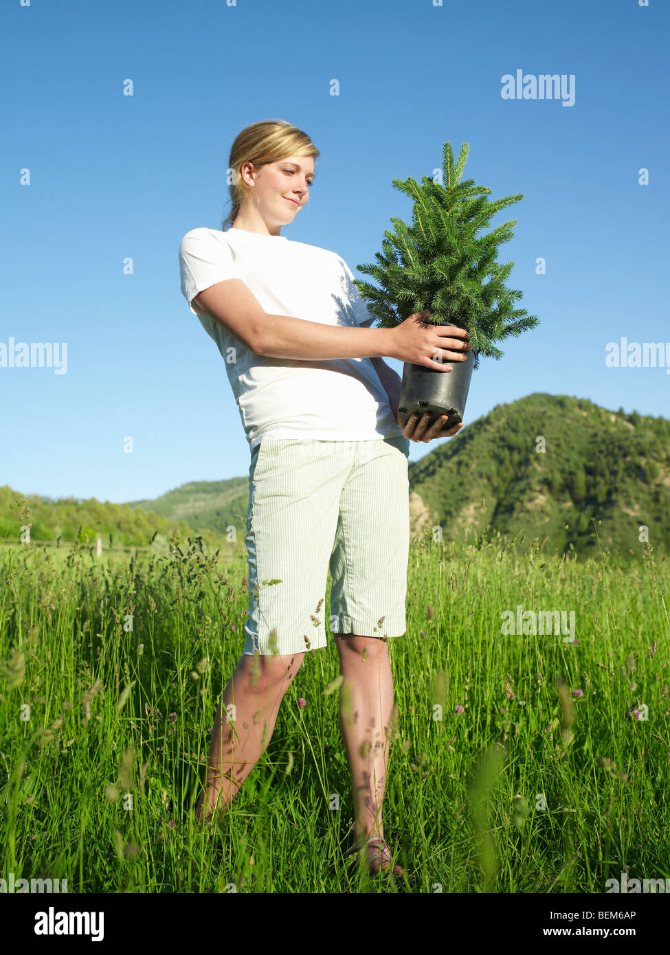 People working in gardens with soil hi-res stock photography and images ...